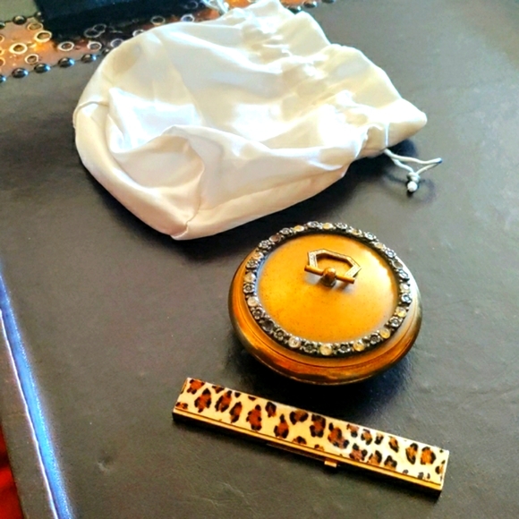Accents | Vintage Brass Jewelry Box And Comb | Poshmark